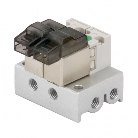 3 Way Solenoid Spring Return 12v DC Single Solenoid with Manifold