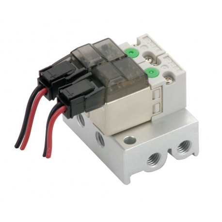 3 Way Solenoid Spring Return 12v DC Single Solenoid with Manifold