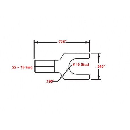 High Temperature Spade Terminals